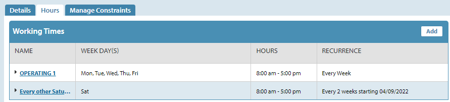 Xtime Configure - Add Advisor in Schedule